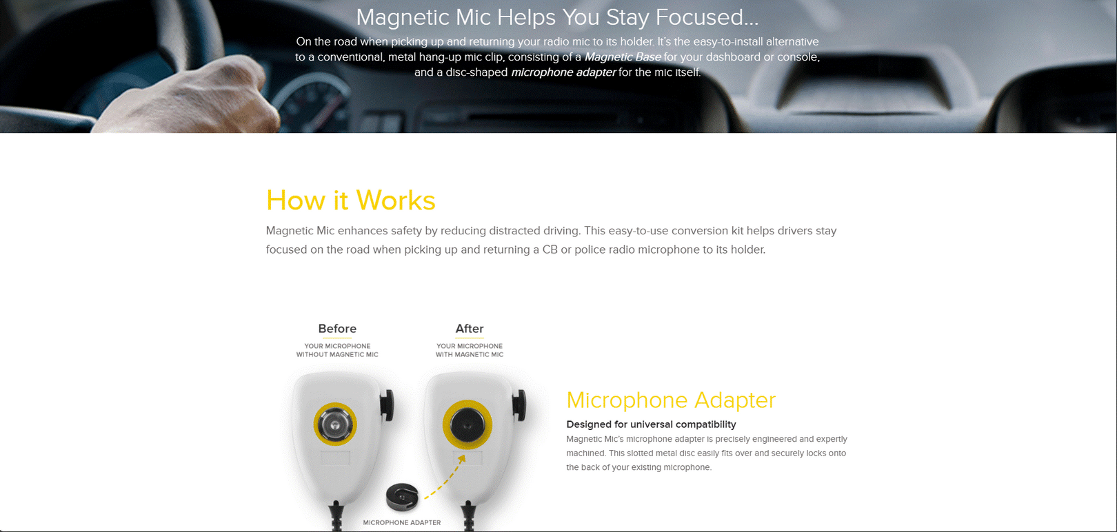 Magnetic Mic – Southeast Apparatus, LLC
